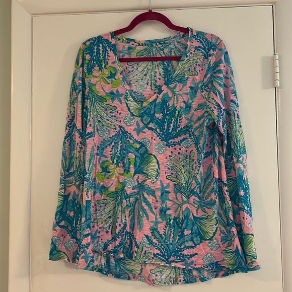Lilly Pulitzer | Tops | Lilly Top Size L | Poshmark